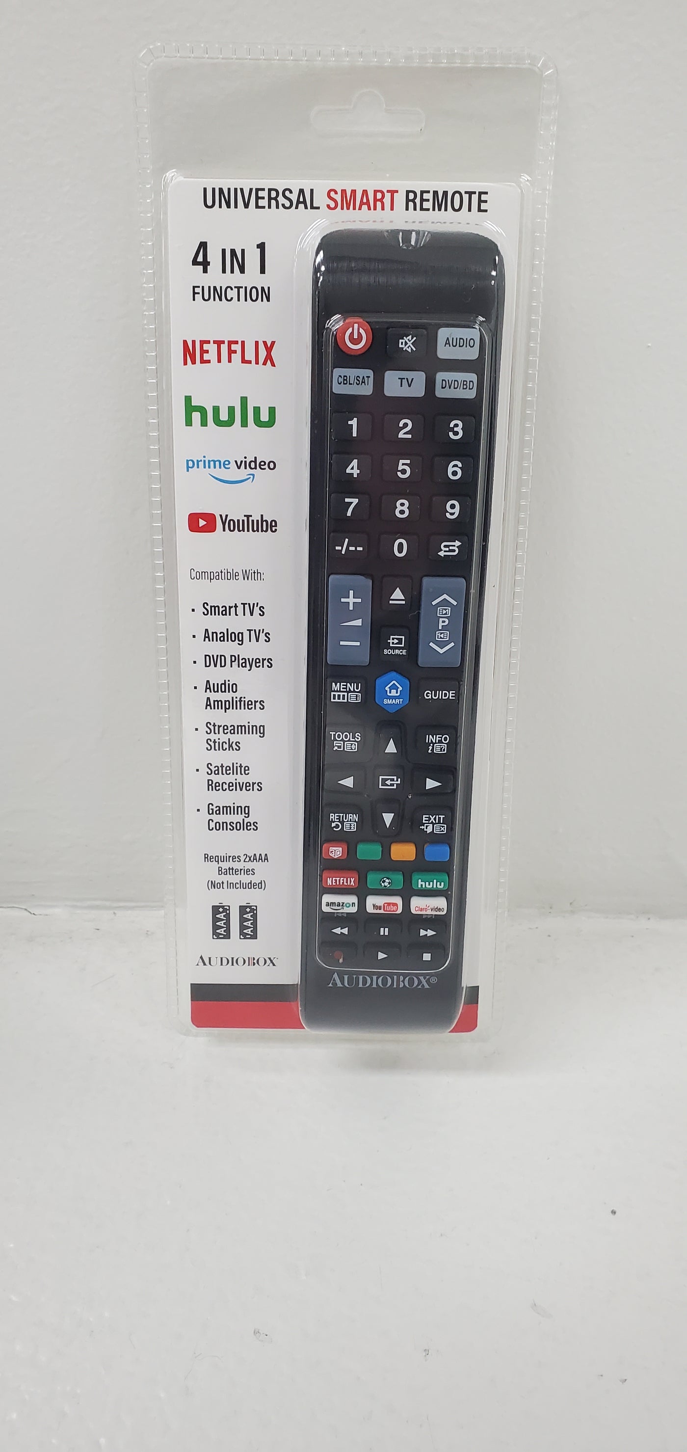 REM-10S 4-in-1 Universal Smart Remote Control